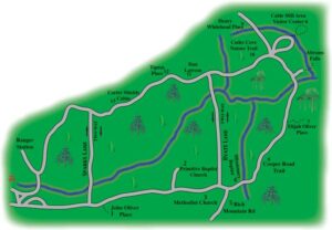 Cades Cove Map | Map of Cades Cove Great Smoky Mountains